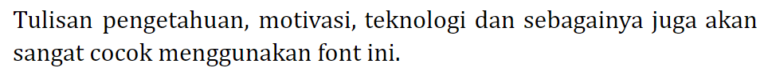 17 Pilihan Font Terbaik Untuk Buku - Penerbit Deepublish