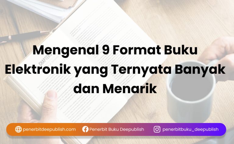 9 Format Buku Elektronik yang Perlu Diketahui