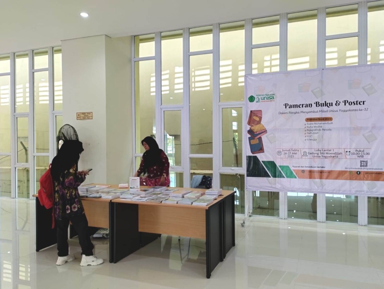 Penerbit Deepublish dalam Bazar Universitas ‘Aisyiyah Yogyakarta