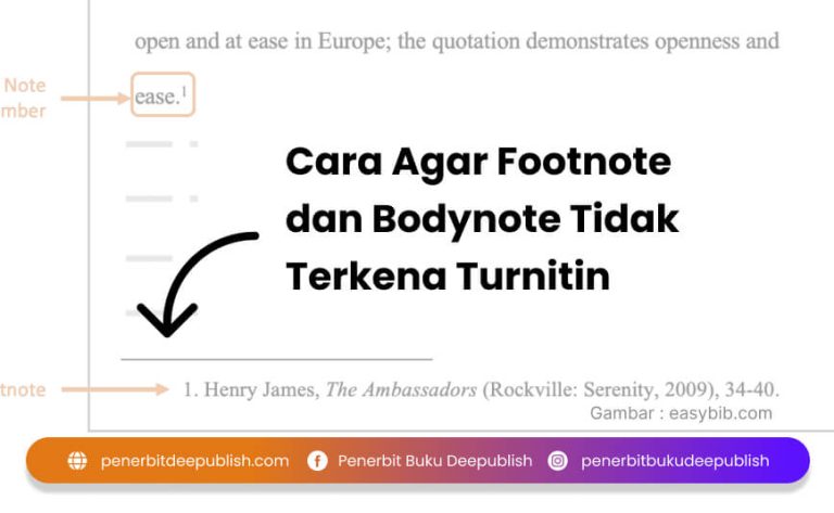 3 Cara Agar Footnote dan Bodynote Tidak Terkena Turnitin