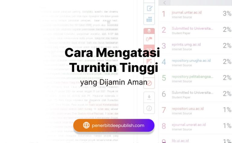 Cara Mengatasi Turnitin Tinggi yang Dijamin Aman