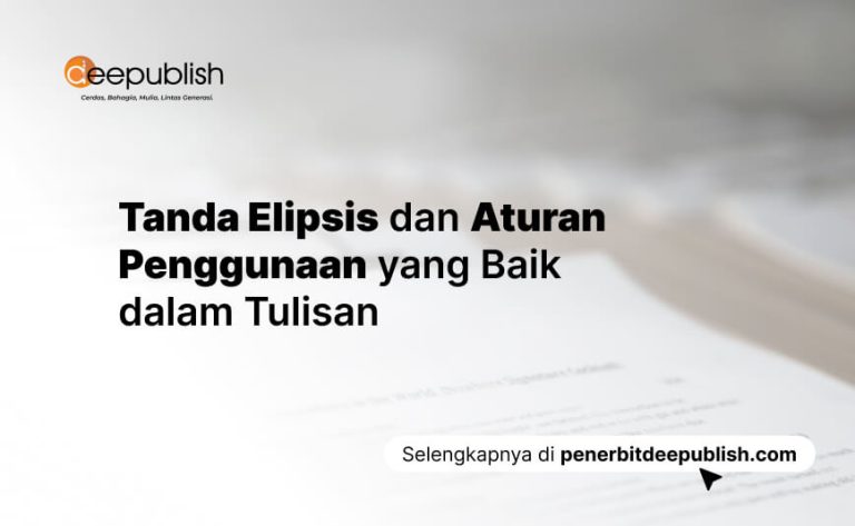 Tanda Elipsis dan Aturan Penggunaan yang Baik dalam Tulisan