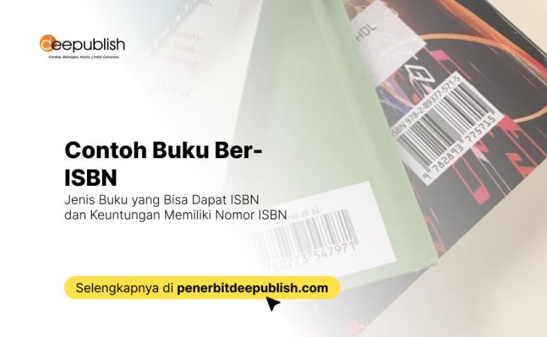 Contoh Buku Ber-ISBN dan Jenis Buku yang Bisa Dapat ISBN