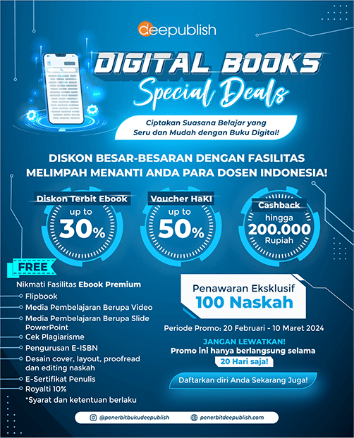 Digital Books Special Deals [Diskon Terbit Ebook Up To 30%]