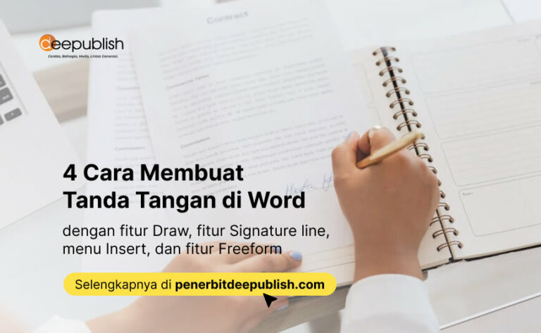 4 Cara Membuat Tanda Tangan di Word dengan Fitur dan Menu yang Ada