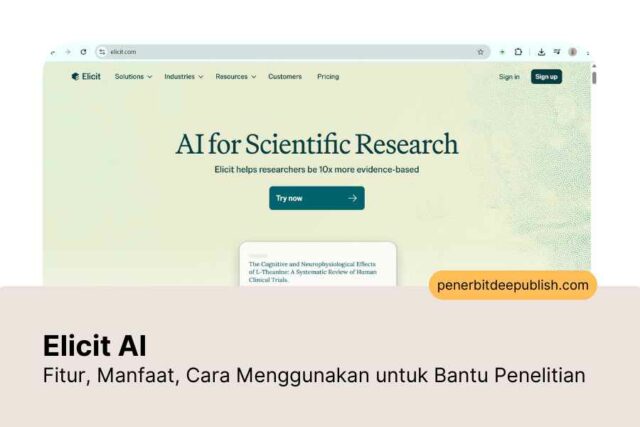Elicit AI : Fitur, Manfaat, Cara Menggunakan untuk Bantu Penelitian