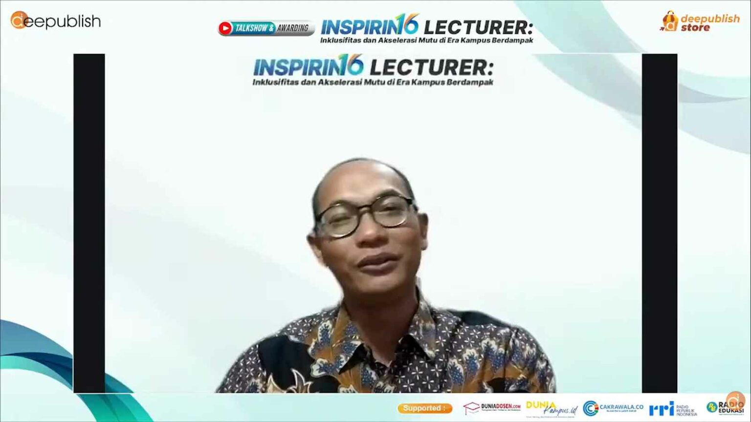 Refleksi dan Inspirasi untuk Dosen Indonesia: Penerbit Deepublish Gelar ...